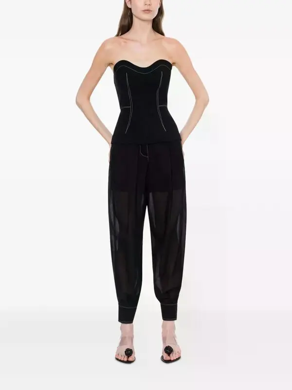 Philosophy Di Lorenzo Serafini Contrast-stitching Top