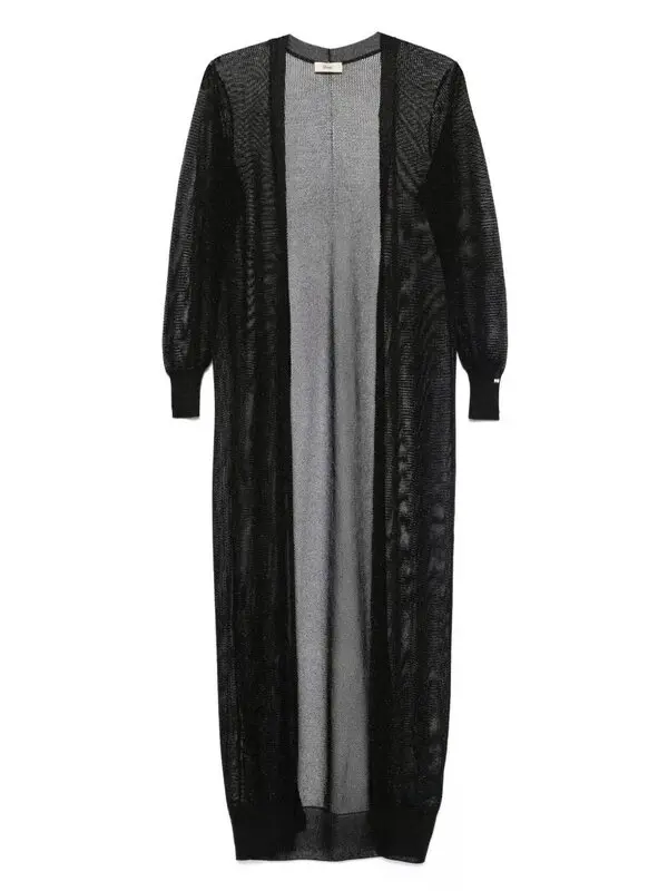 Herno Knitted Coat - Black