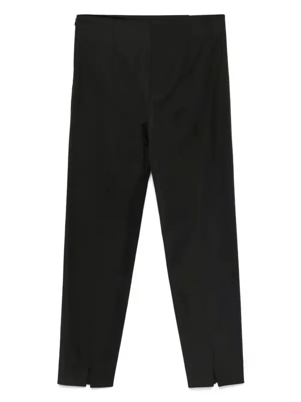 PT TORINO Cropped Trousers - Black