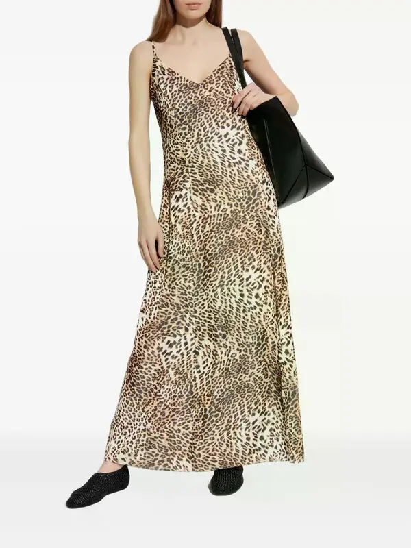 GESTUZ Gzleelo Leopard Print Dress