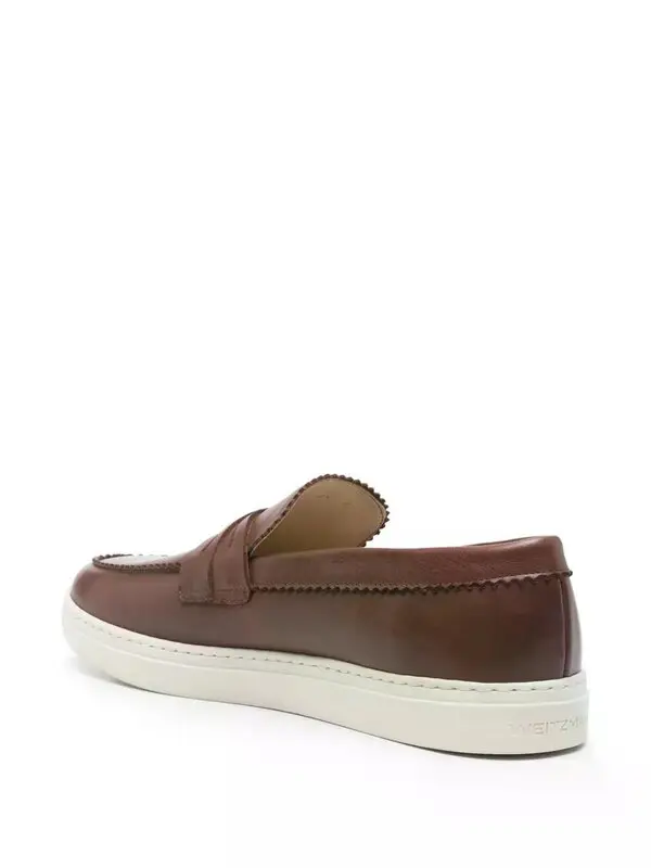 STUART WEITZMAN Leather Loafers