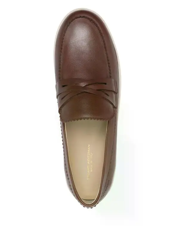 STUART WEITZMAN Leather Loafers