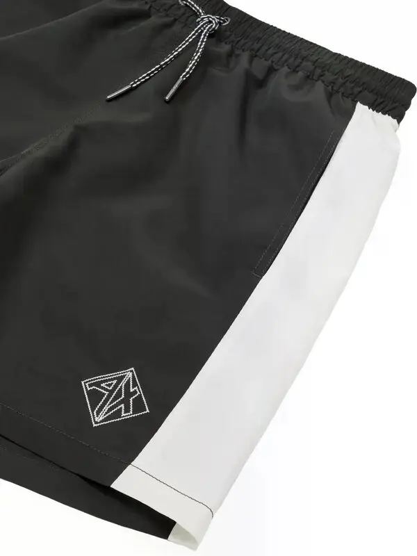 Armani Exchange Logo-embroidered Swim Shorts