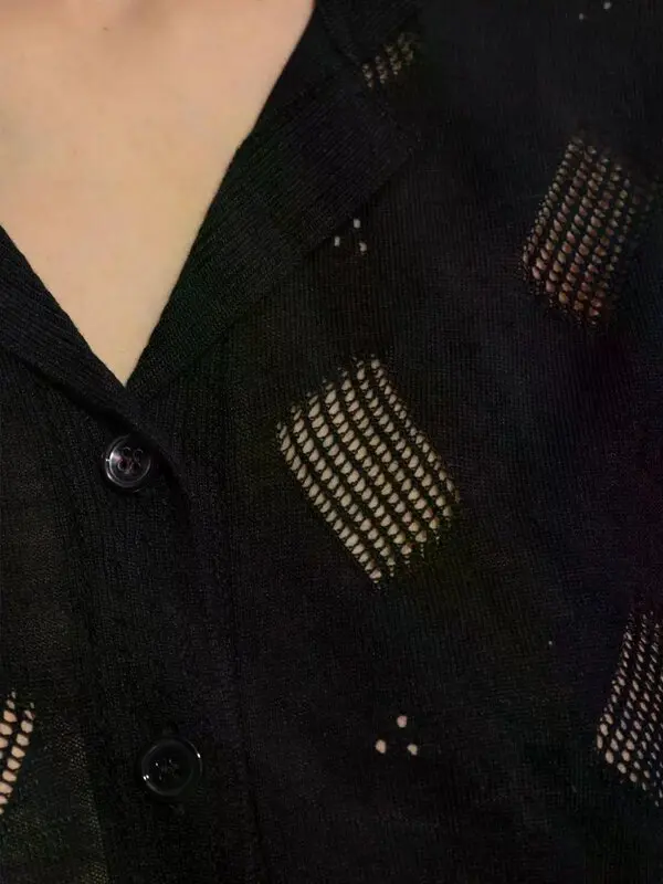 Marni Embroidered Shirt - Black