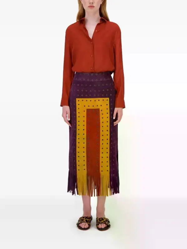 PAULA Campfire Midi Skirt