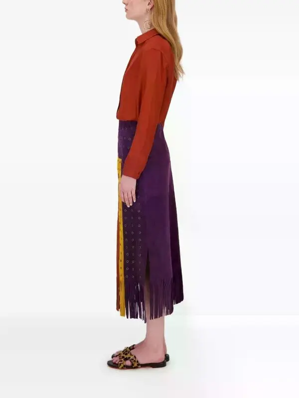 PAULA Campfire Midi Skirt