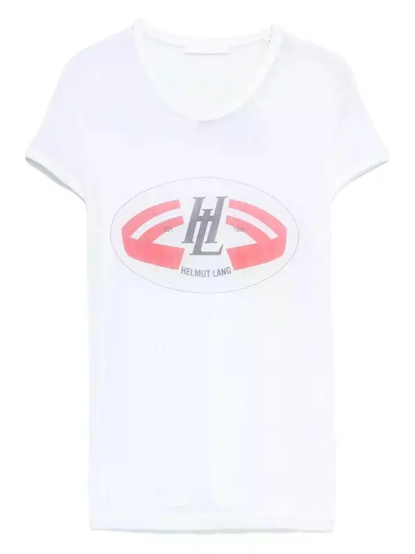 Helmut Lang Logo-print T-shirt - White