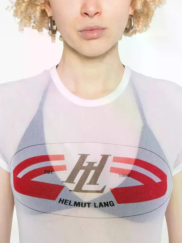 Helmut Lang Logo-print T-shirt