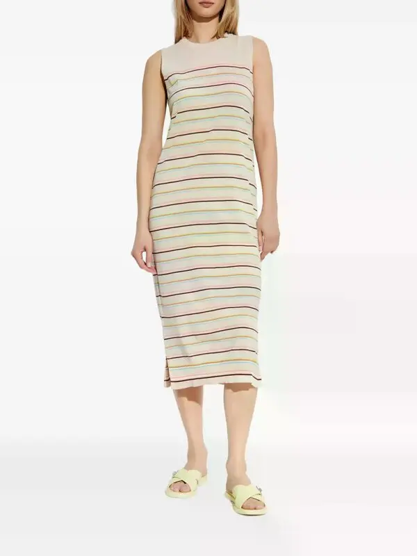 Paul Smith Striped Midi Dress