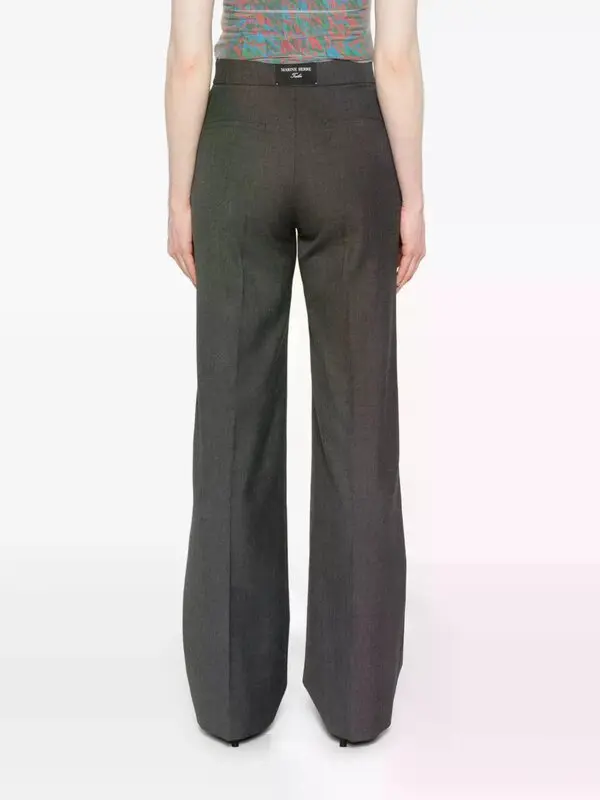 MARINE SERRE Wide-leg Trousers
