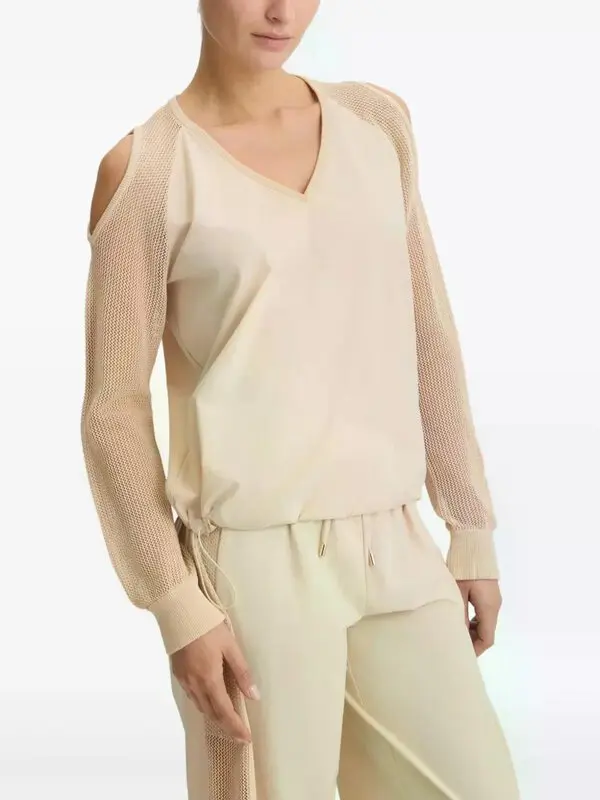 Liu Jo Cut-out Sweatshirt - Neutrals