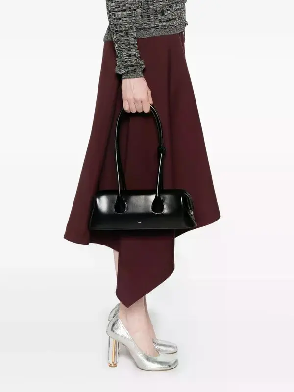 OSOI Mini Boat Wide Shoulder Bag - Black