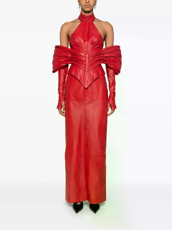 MITILIANE COUTURE Detachable Corset Maxi Dress