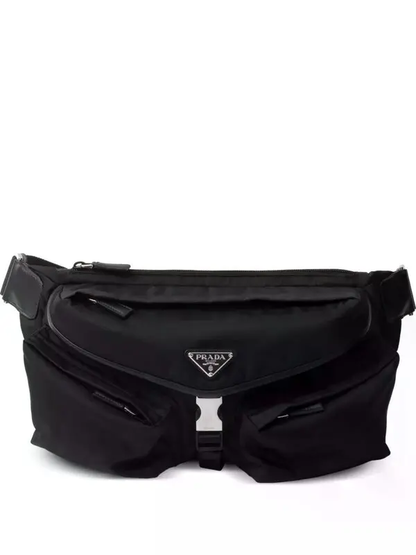 Prada Re-nylon Multi-pocket Belt Bag - Black