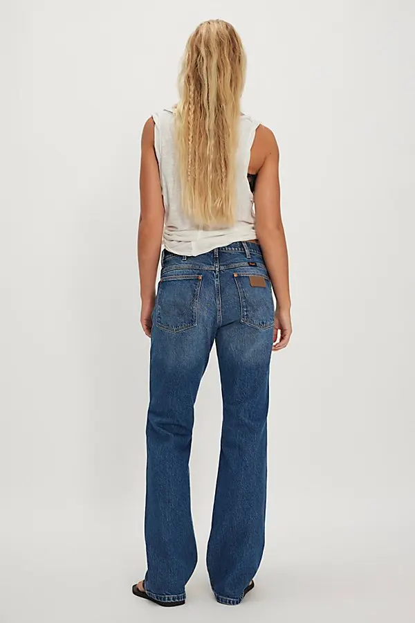 Wrangler Mid-rise Bootcut Jeans - Stardust Sky