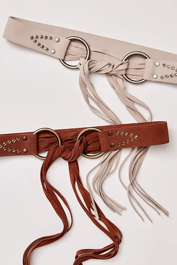 Free People Most Wanted Wrap Belt - Mineral