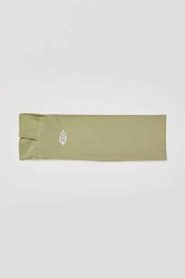 Free People 2 Way Soft Headband - Washed Sage