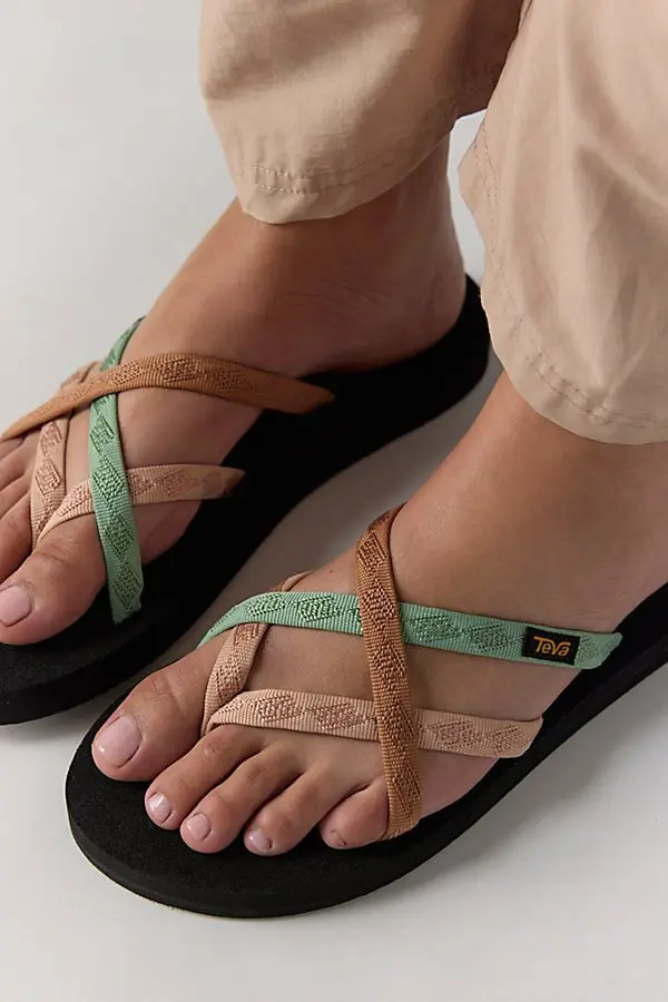 Teva Olowahu Sandals - Mixed B Maple Sugar