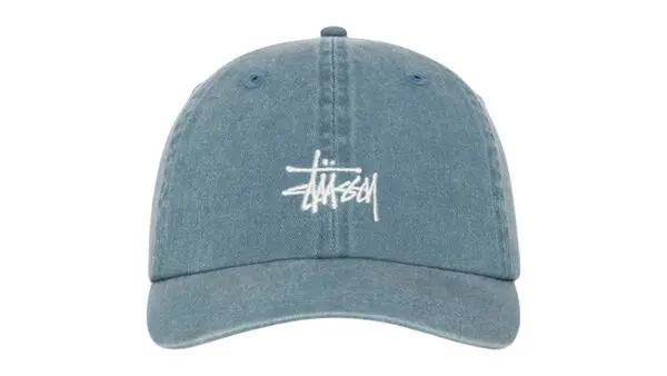 StÜssy Basic Washed Cap - Ink Blue