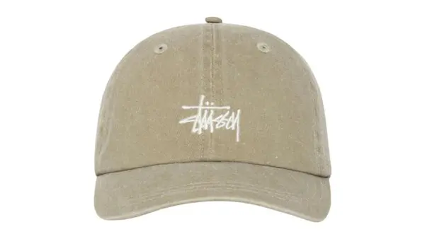 StÜssy Basic Washed Cap - Faded Tan