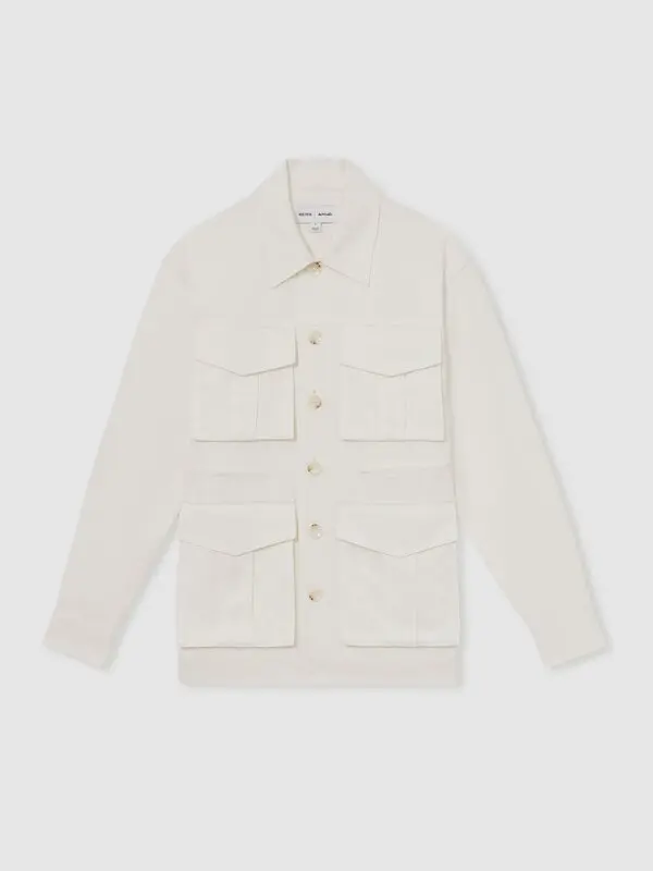 REISS Luca Utility Jacket