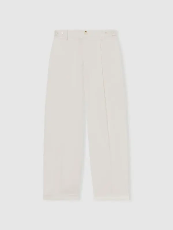 REISS X Les 100 Ciels Luca Wide-leg Trousers
