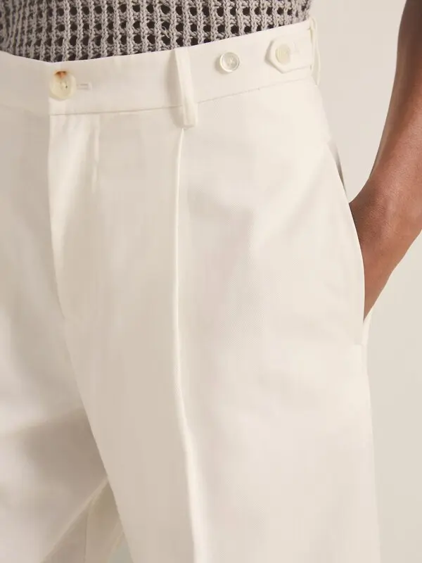 REISS X Les 100 Ciels Luca Wide-leg Trousers