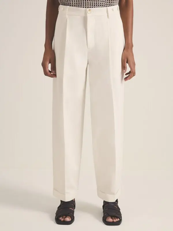 REISS X Les 100 Ciels Luca Wide-leg Trousers