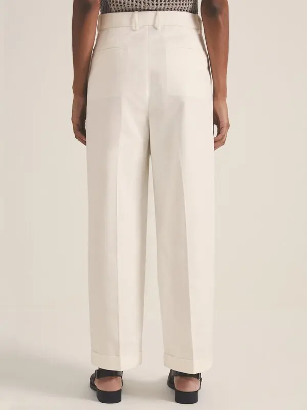 REISS X Les 100 Ciels Luca Wide-leg Trousers