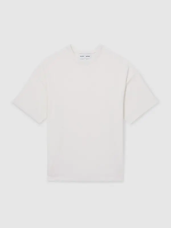 REISS Lowen Bouclé T-shirt