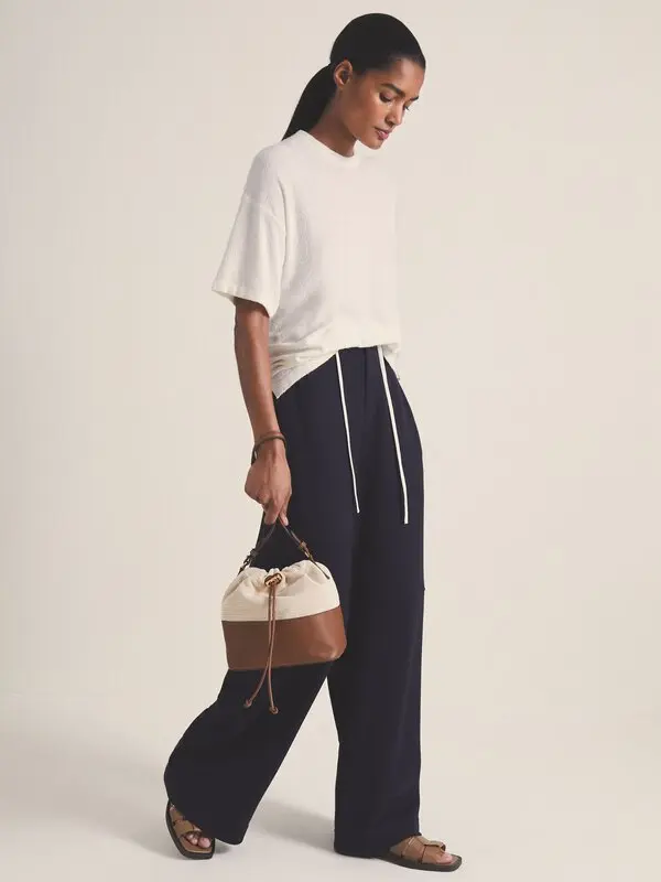 REISS Lowen Bouclé T-shirt