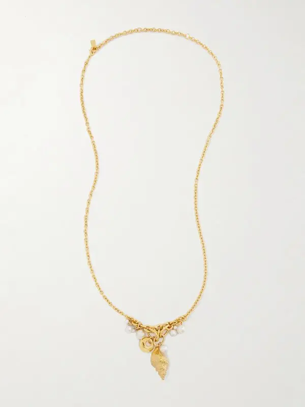 Chloé Tone Necklace - Gold