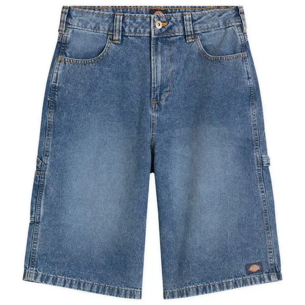 Dickies Carpenter Denim Jort - Rinsed Blue
