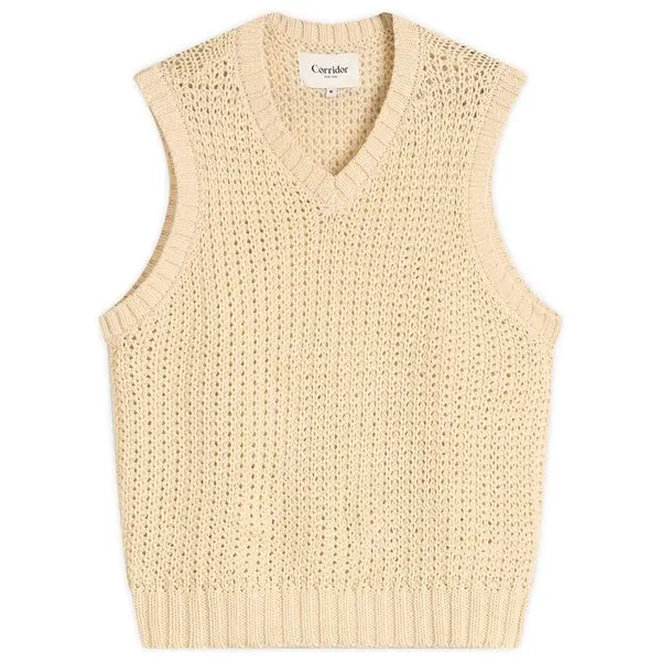 CORRIDOR Mercerised Knitted Vest