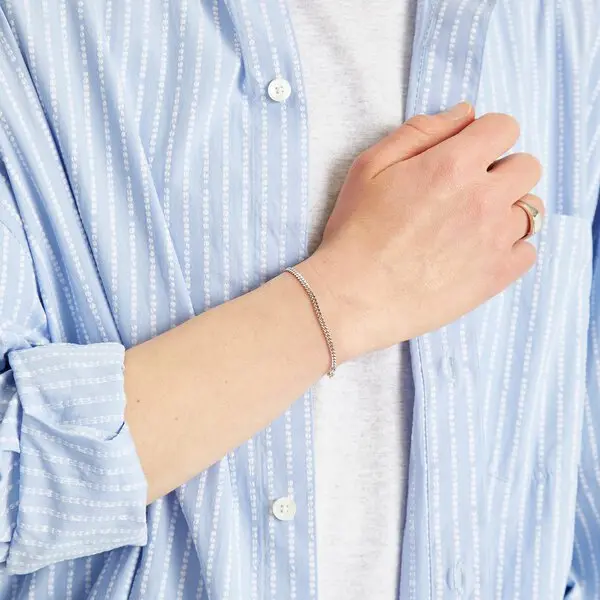 Tom Wood Rue Bracelet - Silver | Editorialist