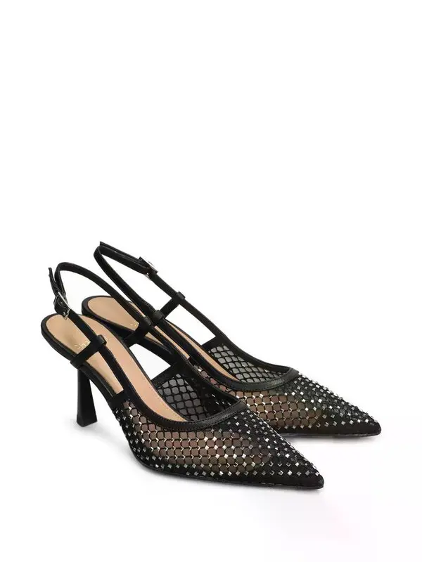 CHANTAL 60mm Crystal-embellished Pumps