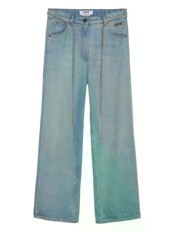 MSGM Cotton Straight Jeans