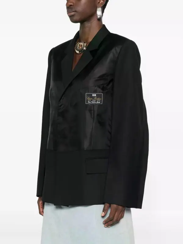 Victoria Beckham Logo-tag Blazer