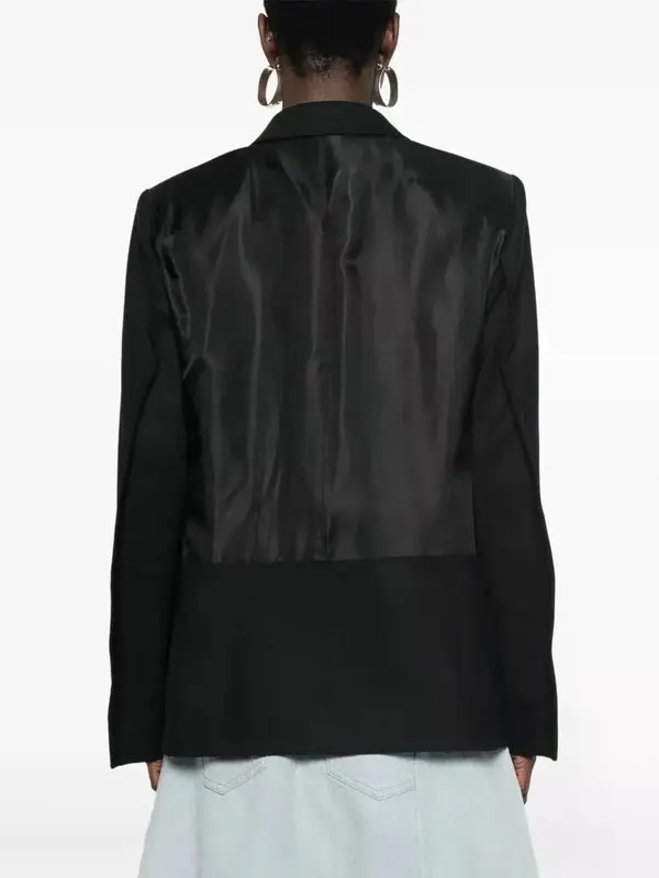 Victoria Beckham Logo-tag Blazer