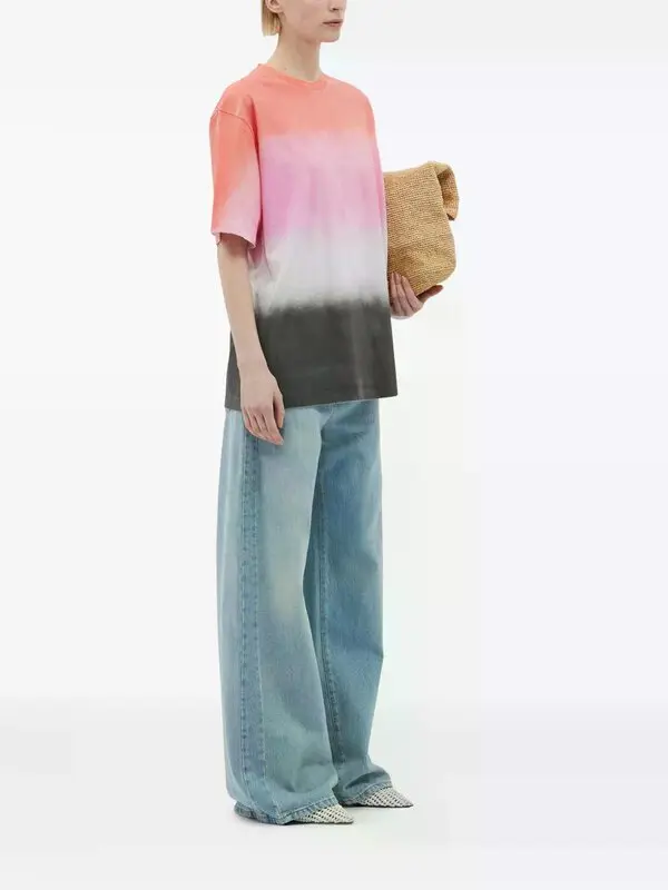 MSGM Gradient Cotton T-shirt