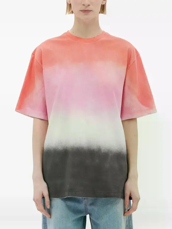MSGM Gradient Cotton T-shirt