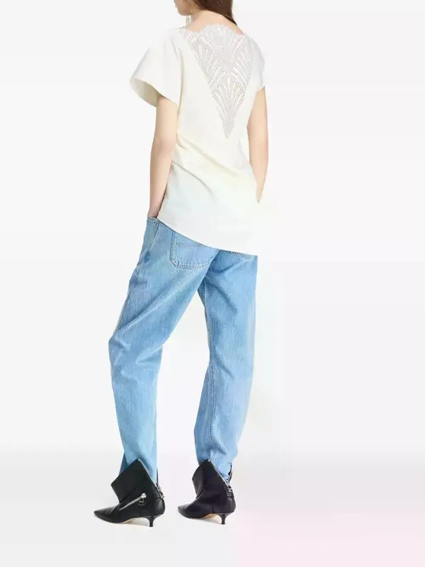 JW Anderson Asymmetric Draped Top - White