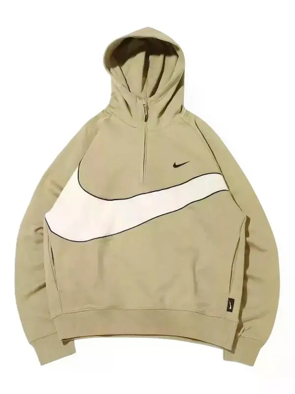 Nike Fleece Half-zip Hoodie - Green