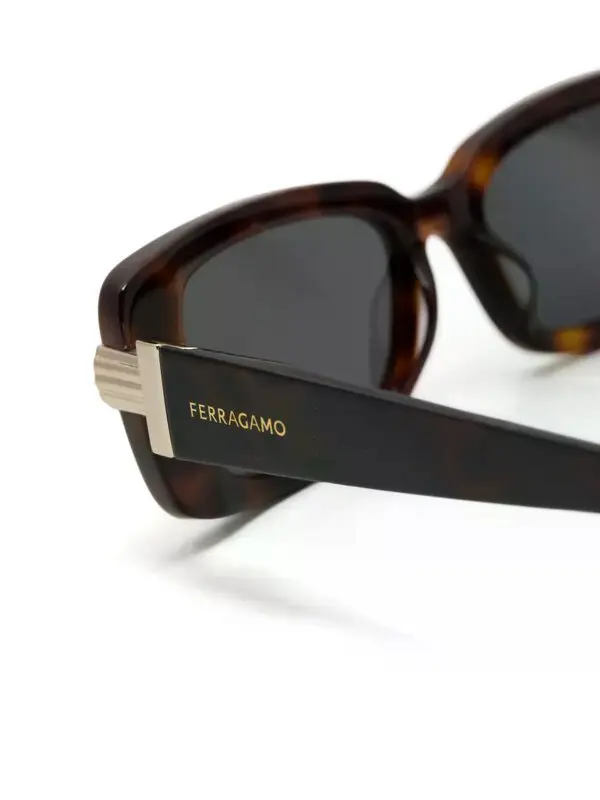 FERRAGAMO Rectangle-frame Sunglasses