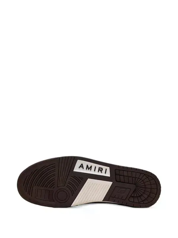Amiri Skel Sneakers - Brown