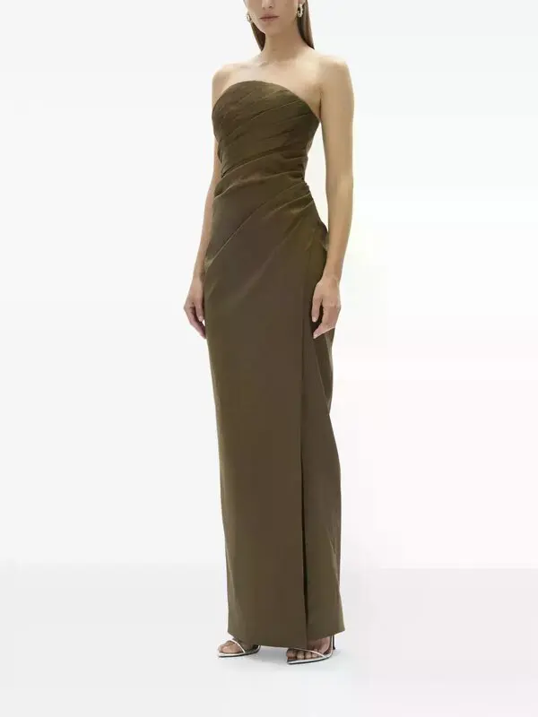 Rachel Gilbert Mira Gown - Green
