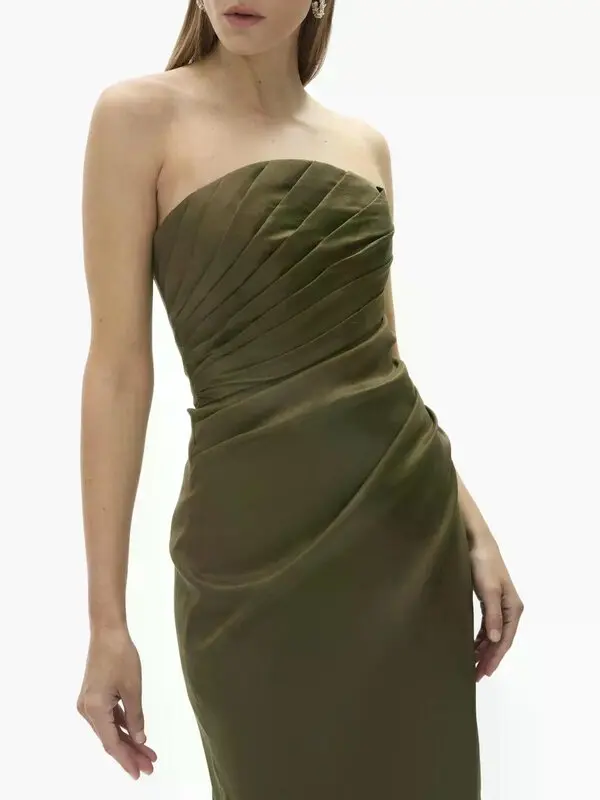 Rachel Gilbert Mira Gown - Green