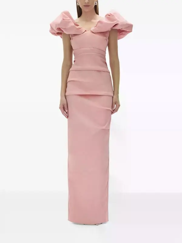 rachel pink bridesmaid dress The Rachel