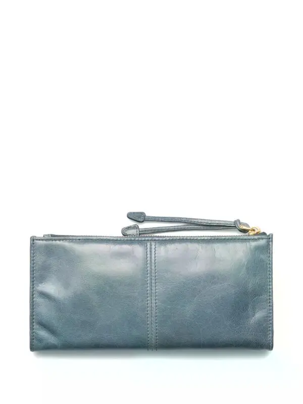 Prada Leather Wallet - Blue