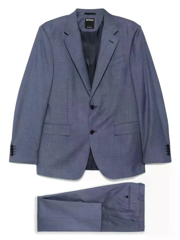 Zegna Wool Suit - Blue